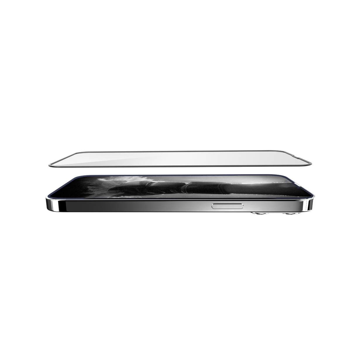 Glass Bumper Shatter-proof Edge 9H Glass iPhone Screen Protector ...